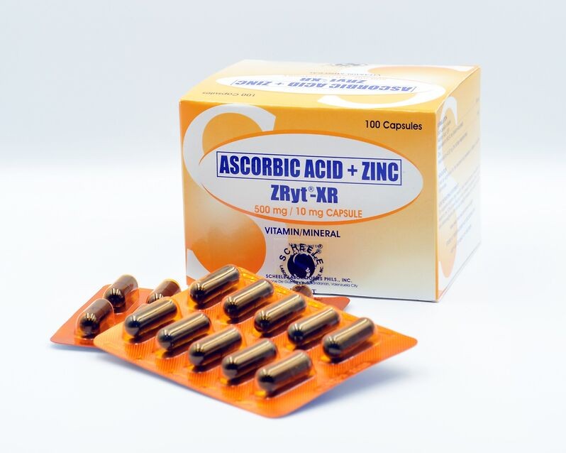 ZRYT XR Sodium Ascorbate 500MG/10mg 1 Capsule – Think Health