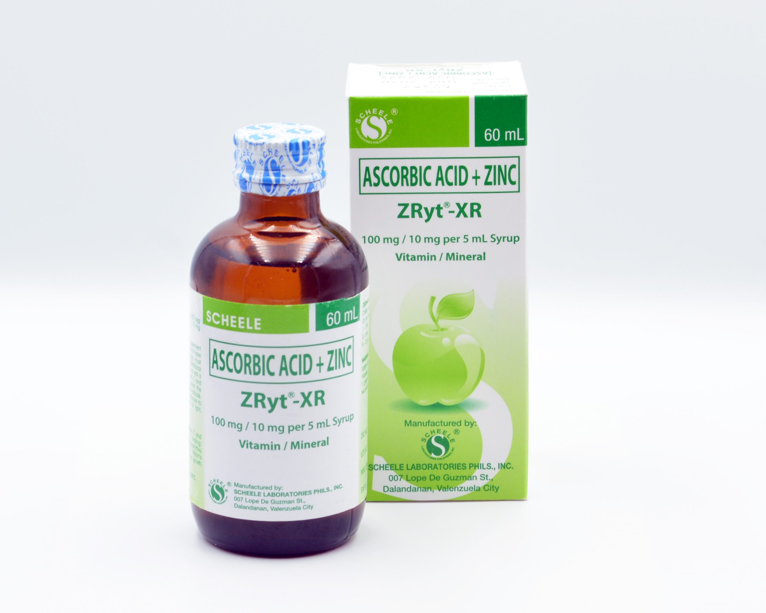ZRYT XR Sodium Ascorbate Syrup 60ml – Think Health