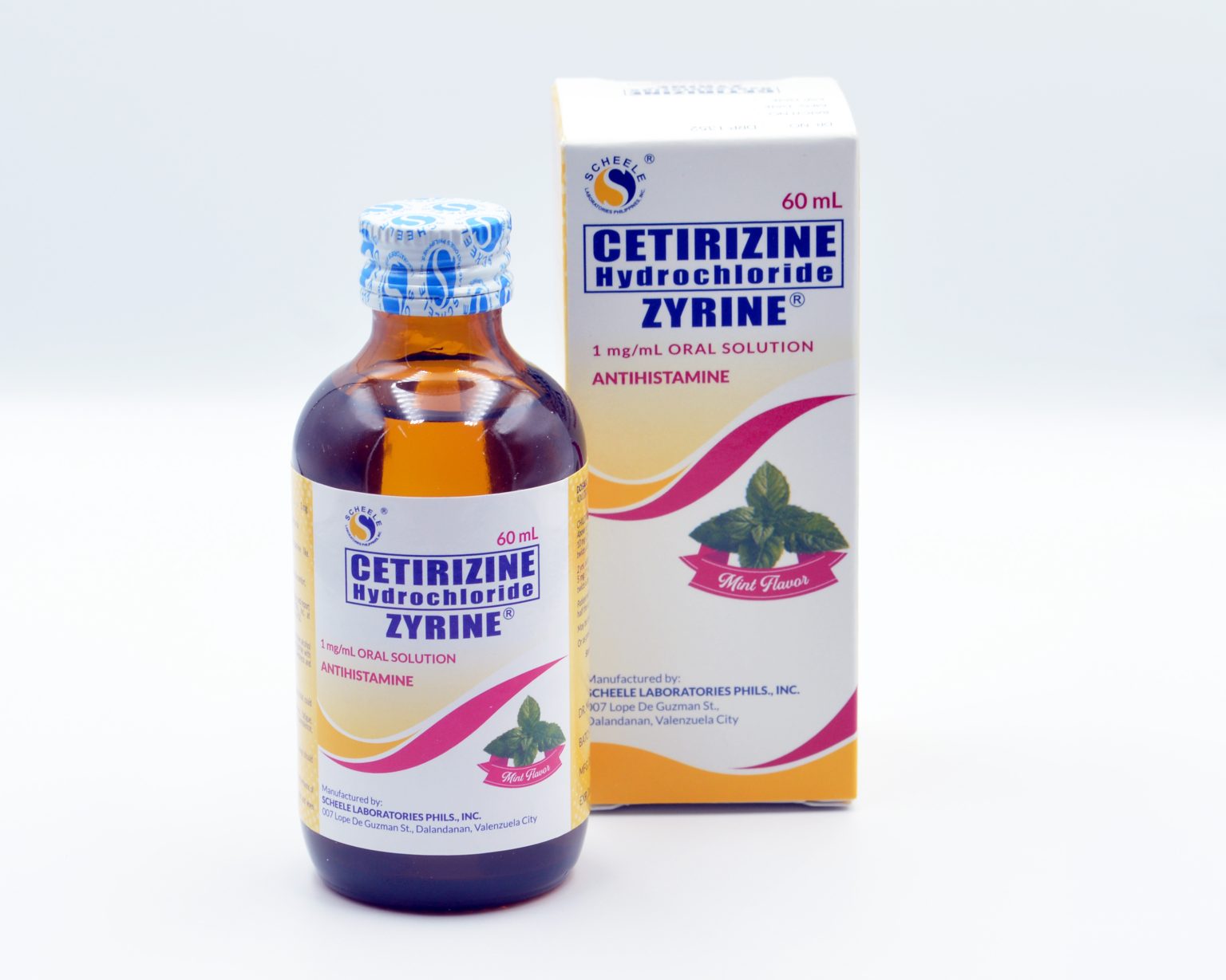 ZYRINE® Cetirizine 1mg/ml Syrup 60ml – Think Health