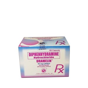 DRAMELIN Diphenhydramine 50mg 1 Capsule – Think Health