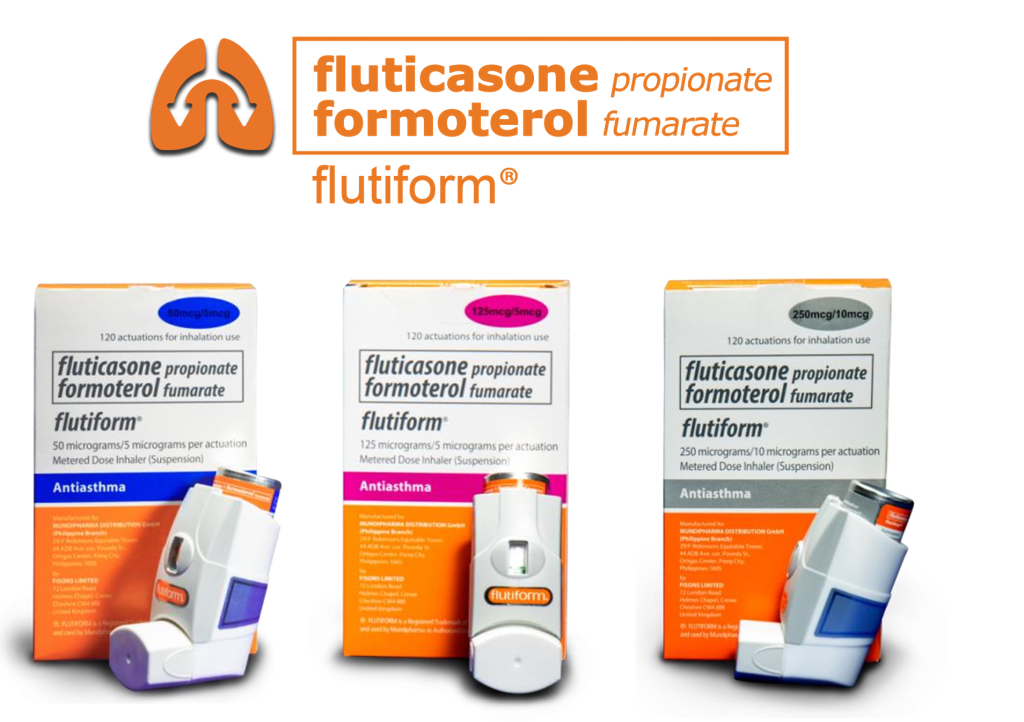 FLUTIFORM Fluticasone 50mcg/5mcg Suspension – Think Health