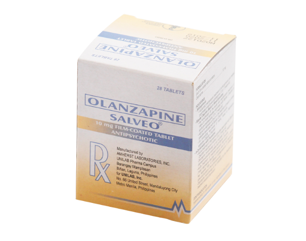 SALVEO Olanzapine 10mg 28 Tablets – Think Health